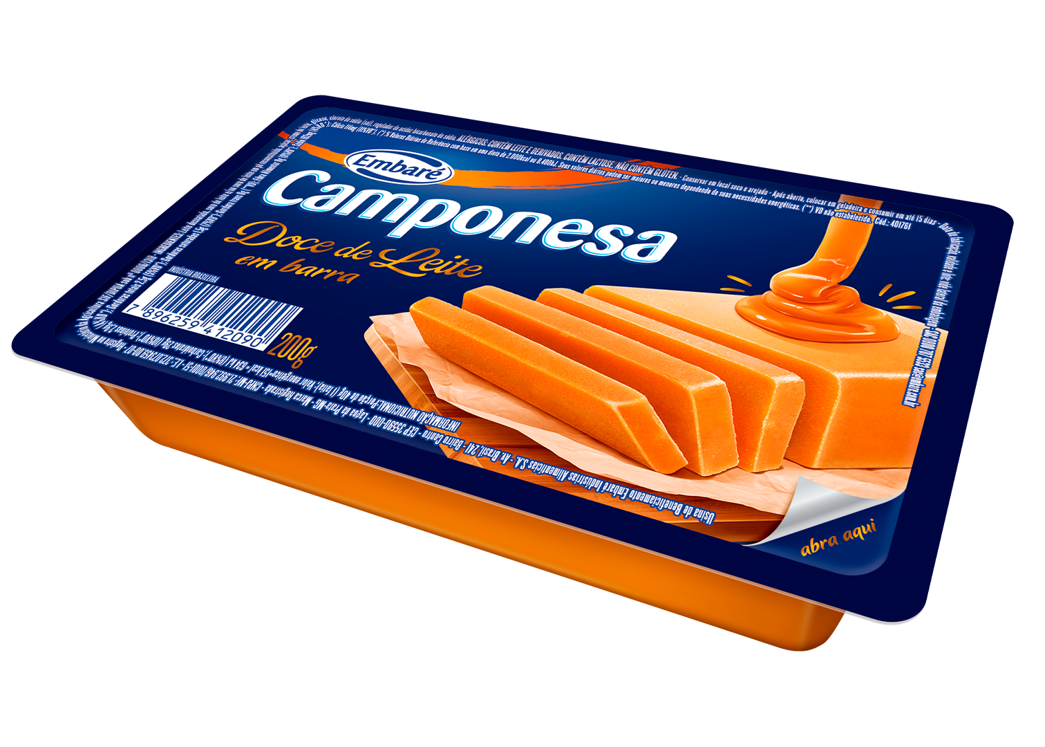 Doce de Leite Barra – 200g